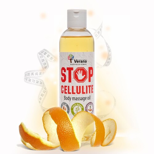 Anti cellulite massage oil Verana, Stop celulite 250ml 62598 Masažo ...